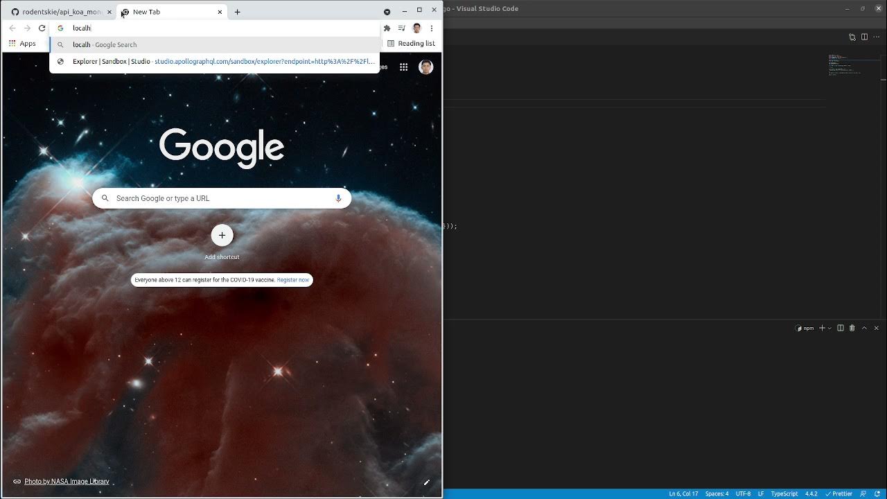 Nodejs Part 2 Basic Crud Api Using Koa Mongodb And Typescript Db Connection Youtube