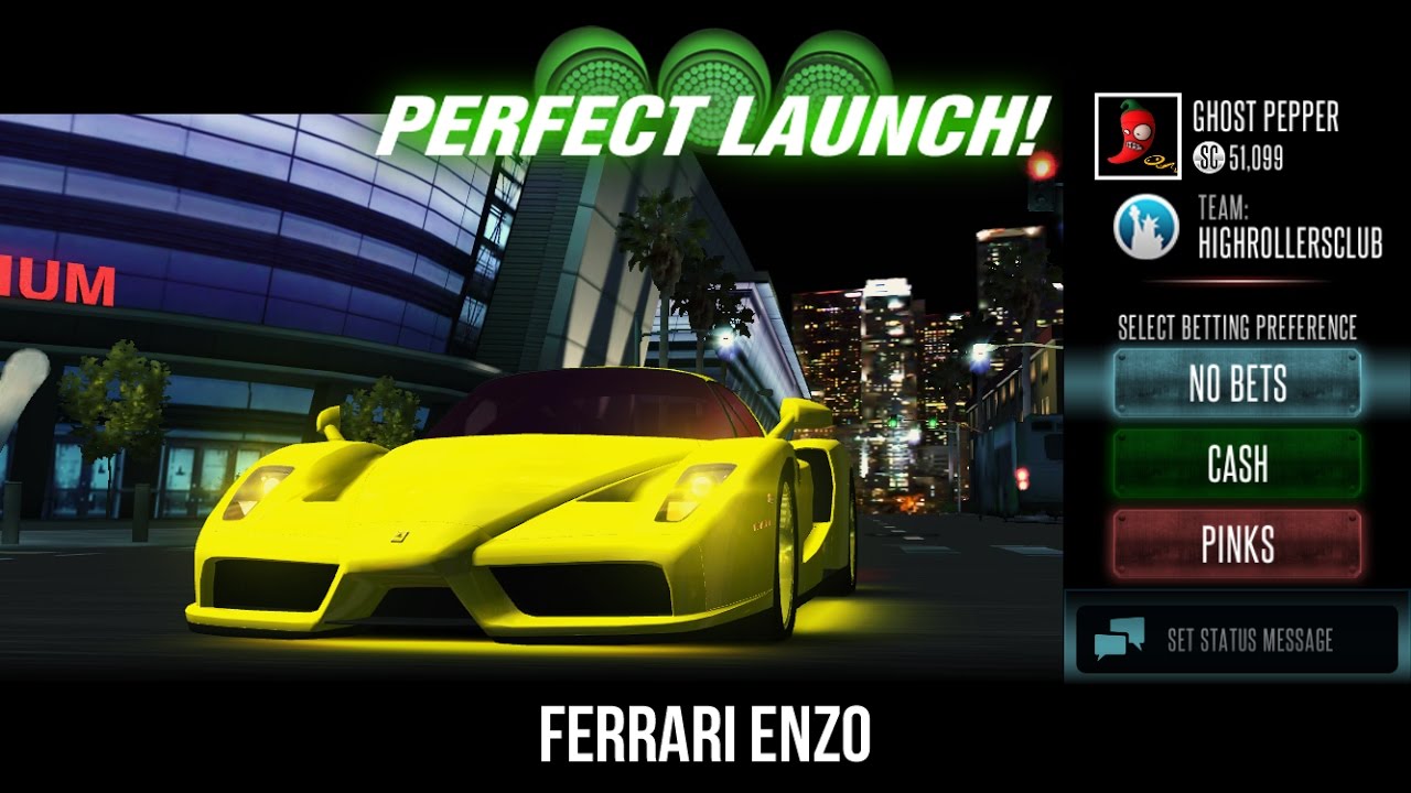 Racing Rivals Ferrari Enzo Perfect Launch Tutorial - YouTube