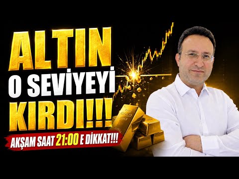 ALTINDA BÜYÜK GELİŞME!!! SEVİYE KIRILDI NE OLACAK? #altın #gümüş #borsa #fed 