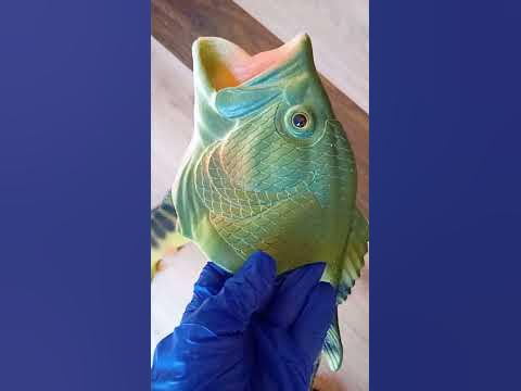 🐠Тапки в виде рыбы. - YouTube