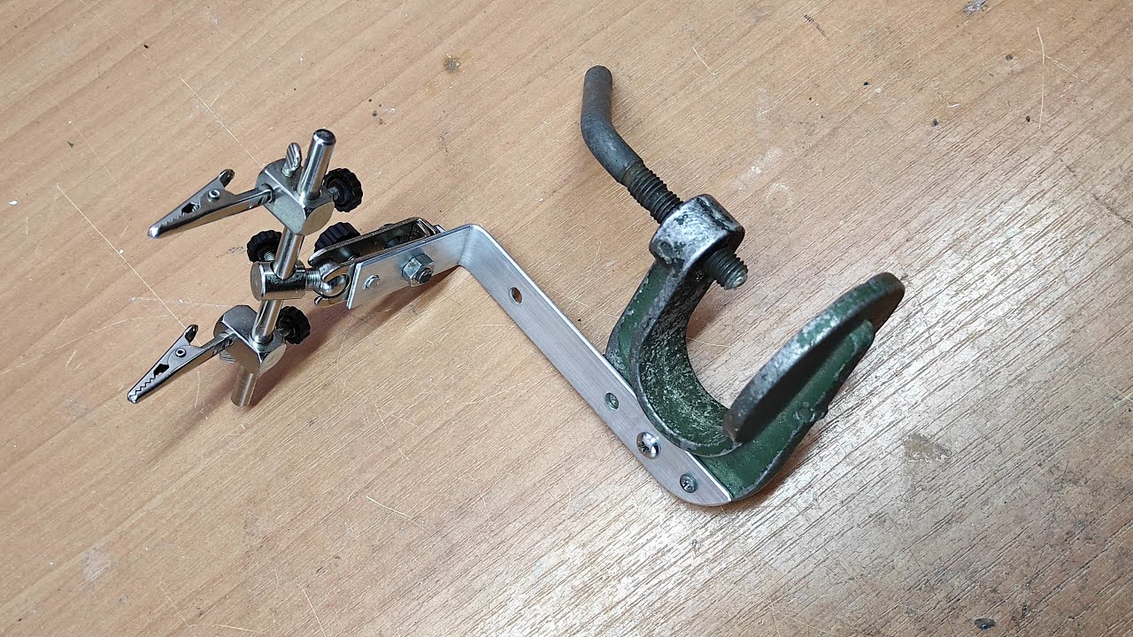 DIY mini Vice for Pcb for free - YouTube