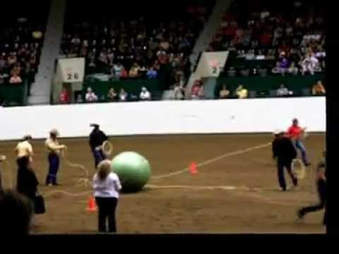 Parelli 2012 Horse & Soul Tour St Paul MN The ball game! - YouTube