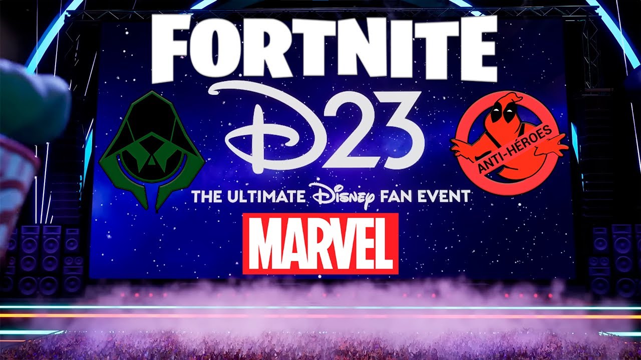 DISNEY D23 x FORTNITE: ANÚNCIO SOBRE A SEASON 4 MARVEL! - YouTube