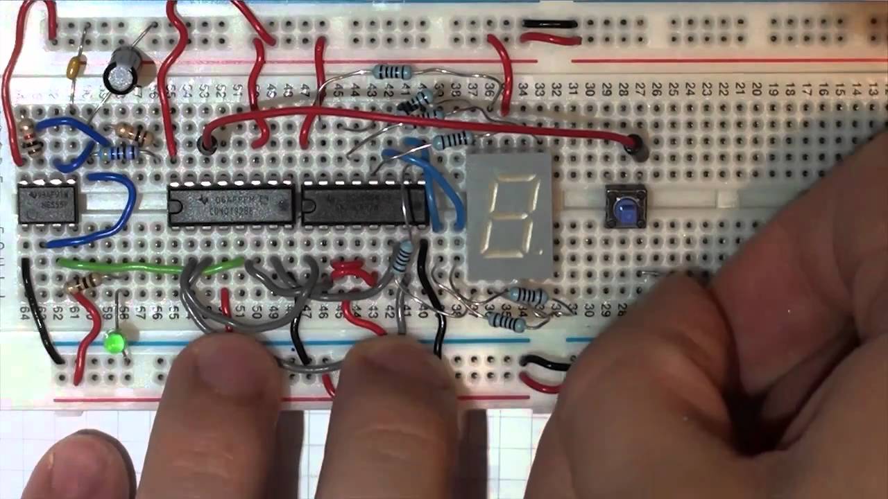 Experiments 4.4.1: Questions: BCD Counter - Reset count to 0 - YouTube
