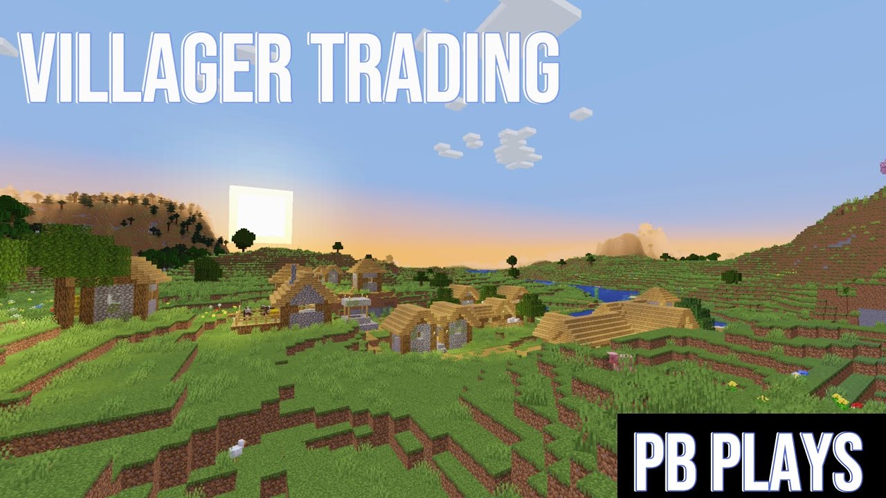 5 Minute Trading Hall Village Setup in Minecraft Java 1.21 - YouTube