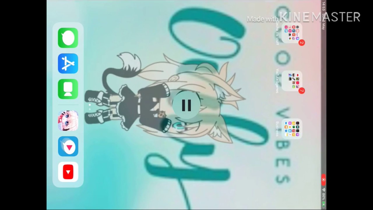 How to text on gacha life using TextingStory (reads description) - YouTube