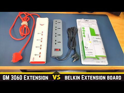 GM 3060 vs Belkin Extension Board detail comparison || load - USB ...