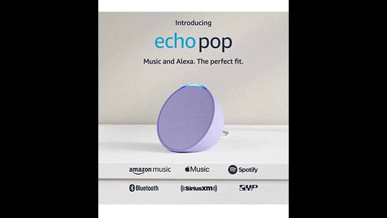 Amazon Echo Pop | Full sound compact smart speaker with Alexa ...