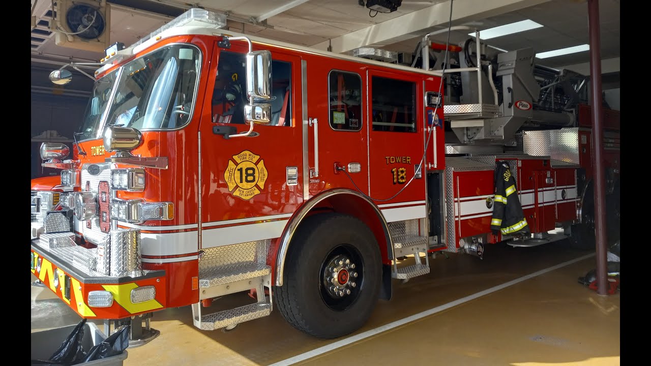 Walk Around of Goodwill Fire Co Tower 18 - YouTube