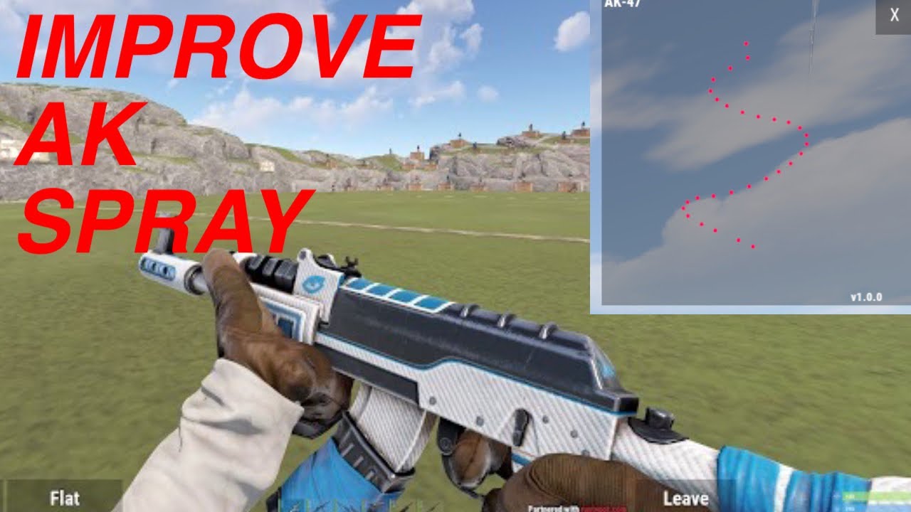 Instantly IMPROVE AK spray in Rust with this COMMAND! (2021) - YouTube