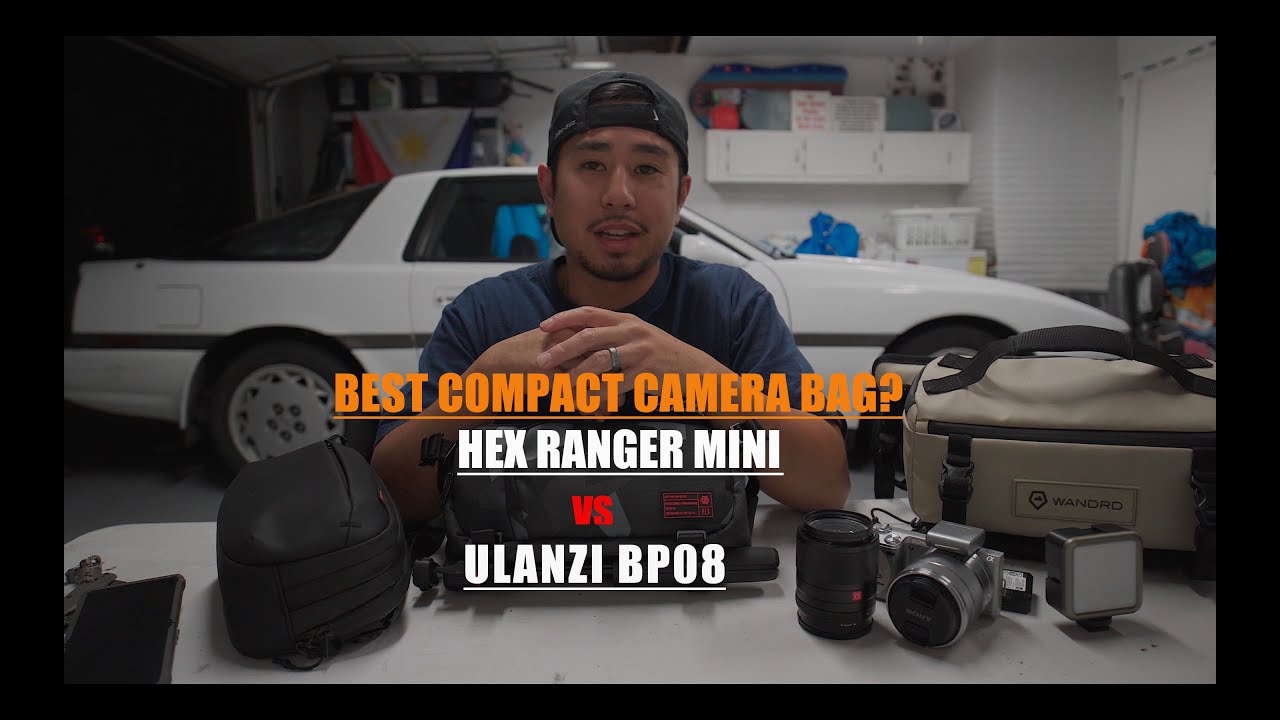 Best budget EDC Camera Bag comparison Hex Ranger Mini vs Ulanzi BP08 Traker review - YouTube