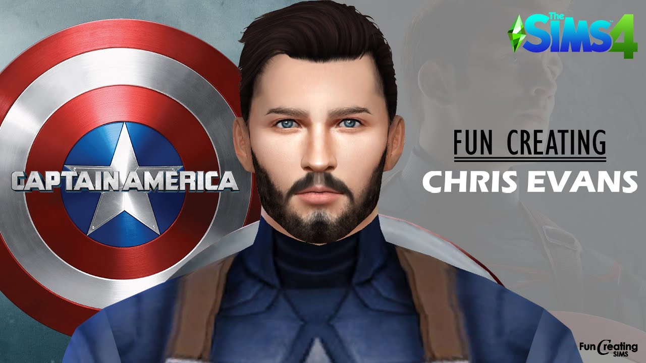 Fun Creating Sims - CHRIS EVANS - The sims 4 - YouTube