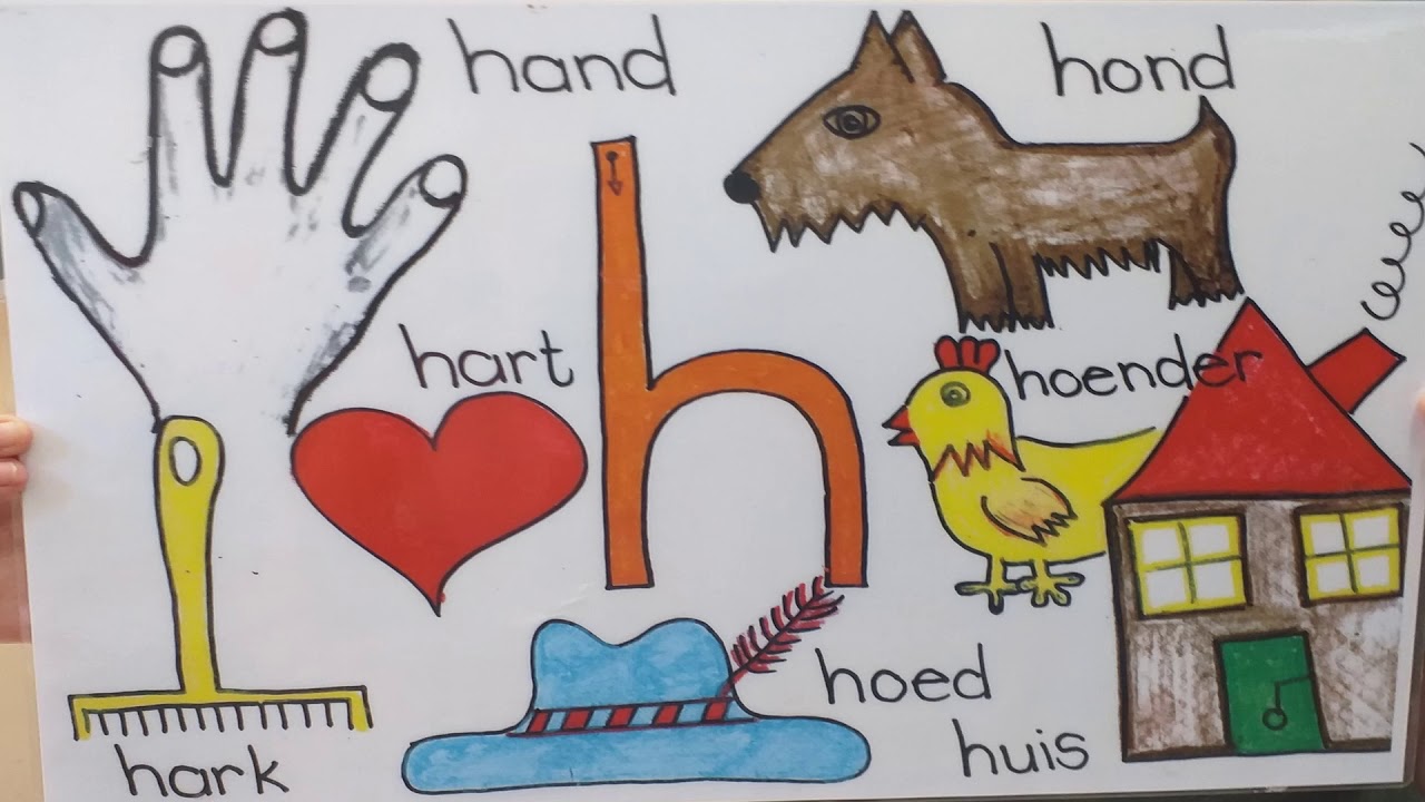 Graad 1| h klank - YouTube