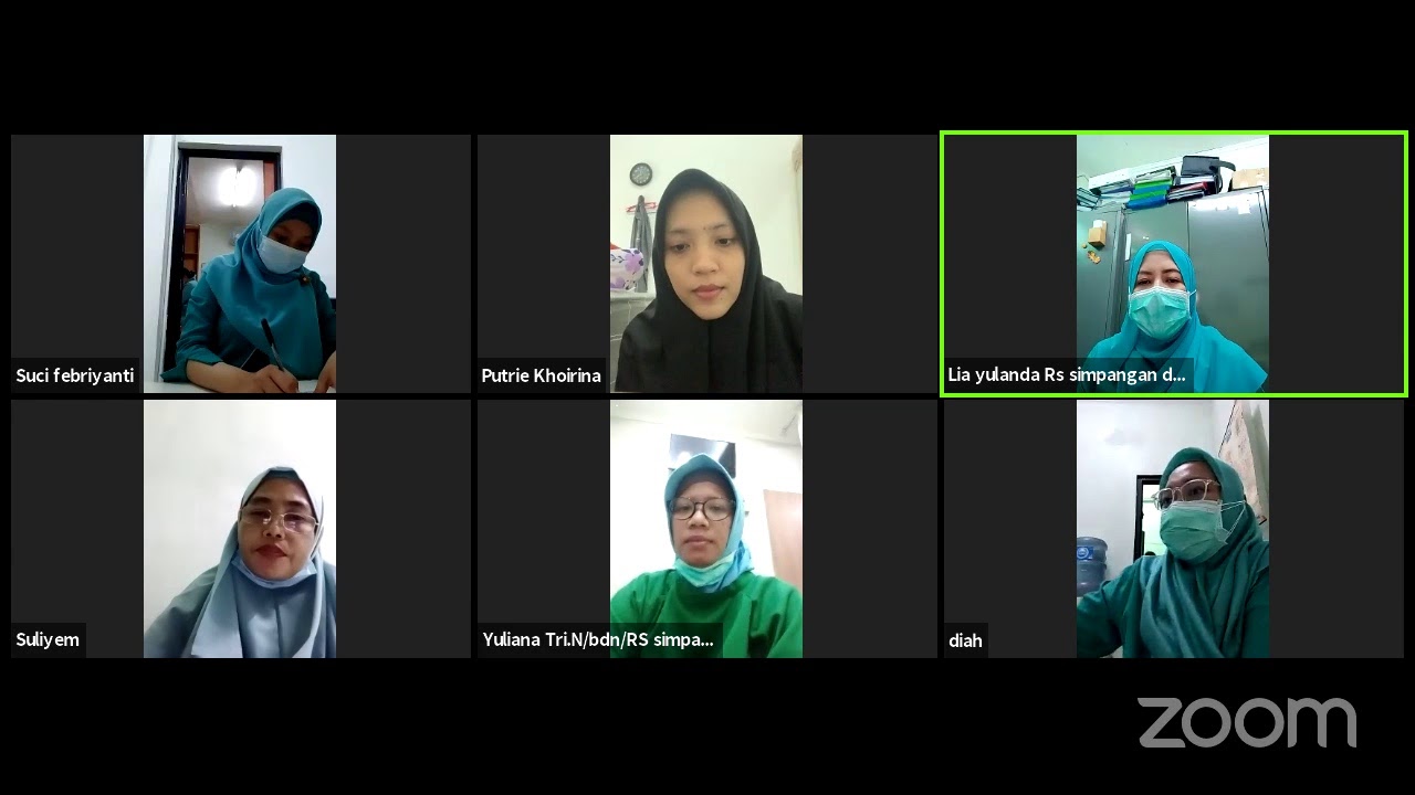 Kajian Tahsin Online kelompok 6 RS Simpangan Depok Tgl 5 April 2021 ...