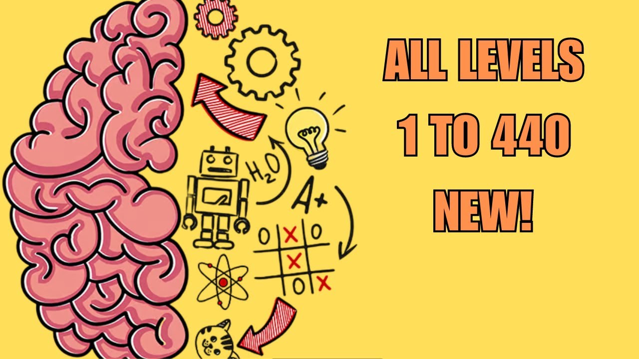 Brain Test Tricky puzzles ALL LEVELS 1 to 440 NEW and UPDATED - YouTube