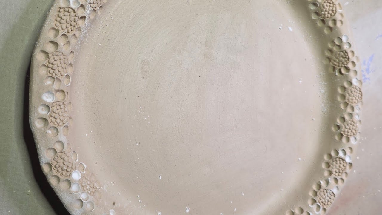 Handbuilding Stoneware Plates the Easy Peasy Way! - YouTube