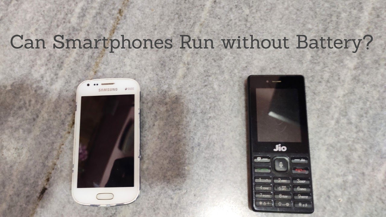 Can Smartphones Run without Battery - YouTube