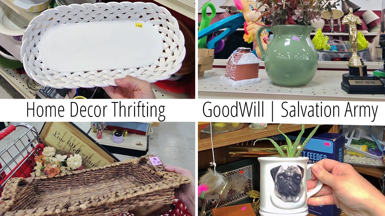 Home Decor Thrift ~ Goodwill ~ Shop with Me - YouTube