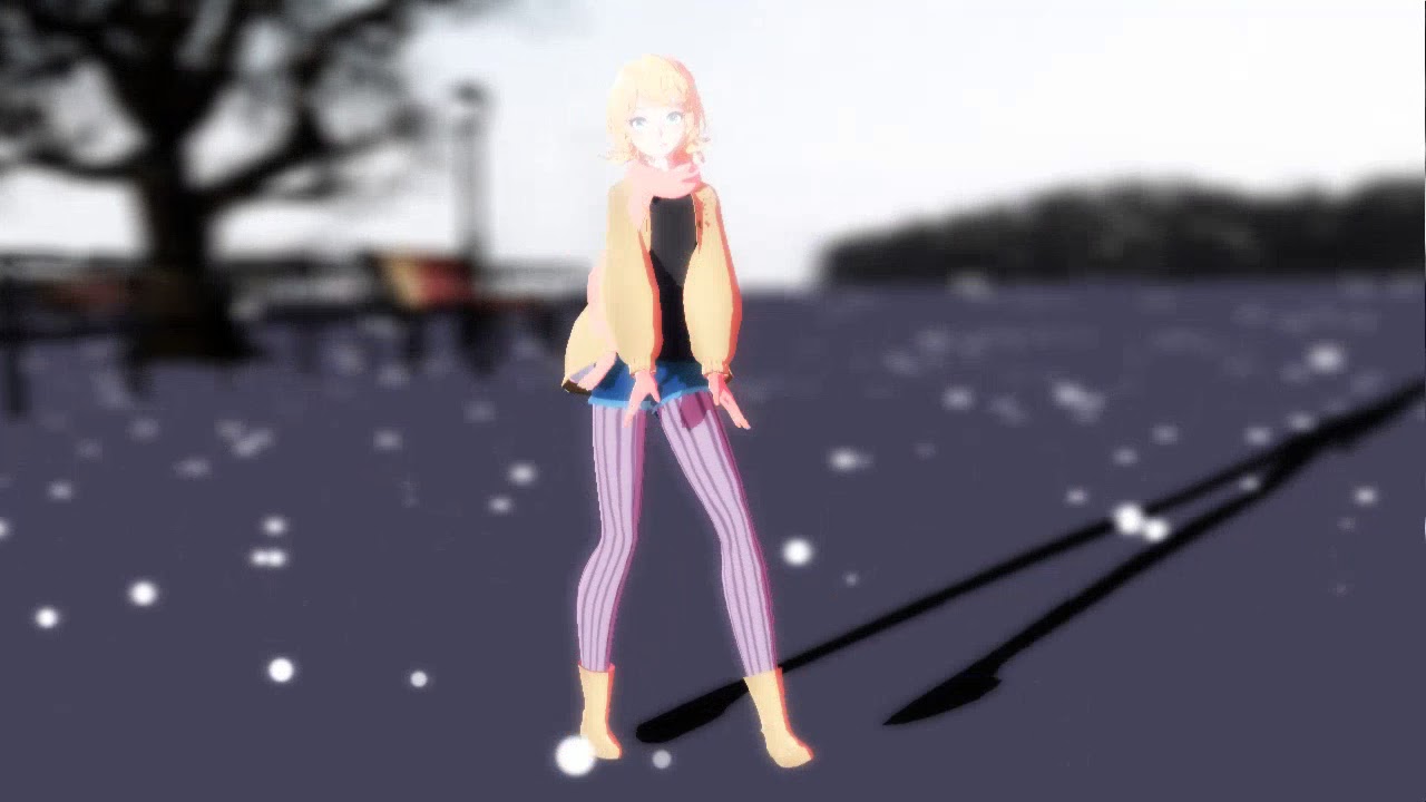 [MMD] TDA Rin star night snow - YouTube