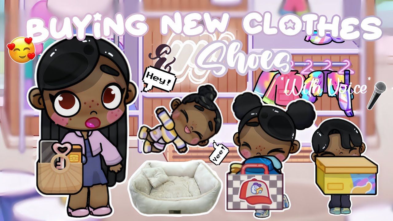 We went *CLOTH* Shopping for the Kids 🛍️💸 || *with voice*🔊 || Avatar ...