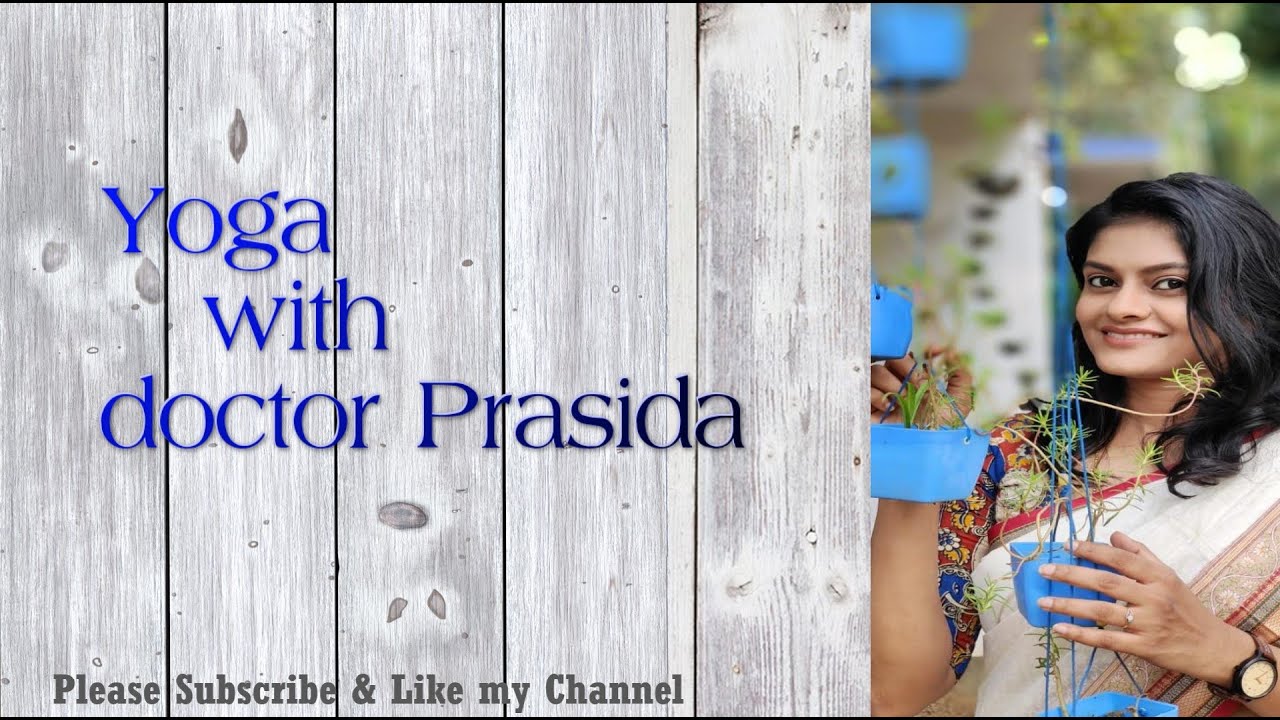 Yoga with Doctor Prasida: Yoga for stress relief & mental health - YouTube