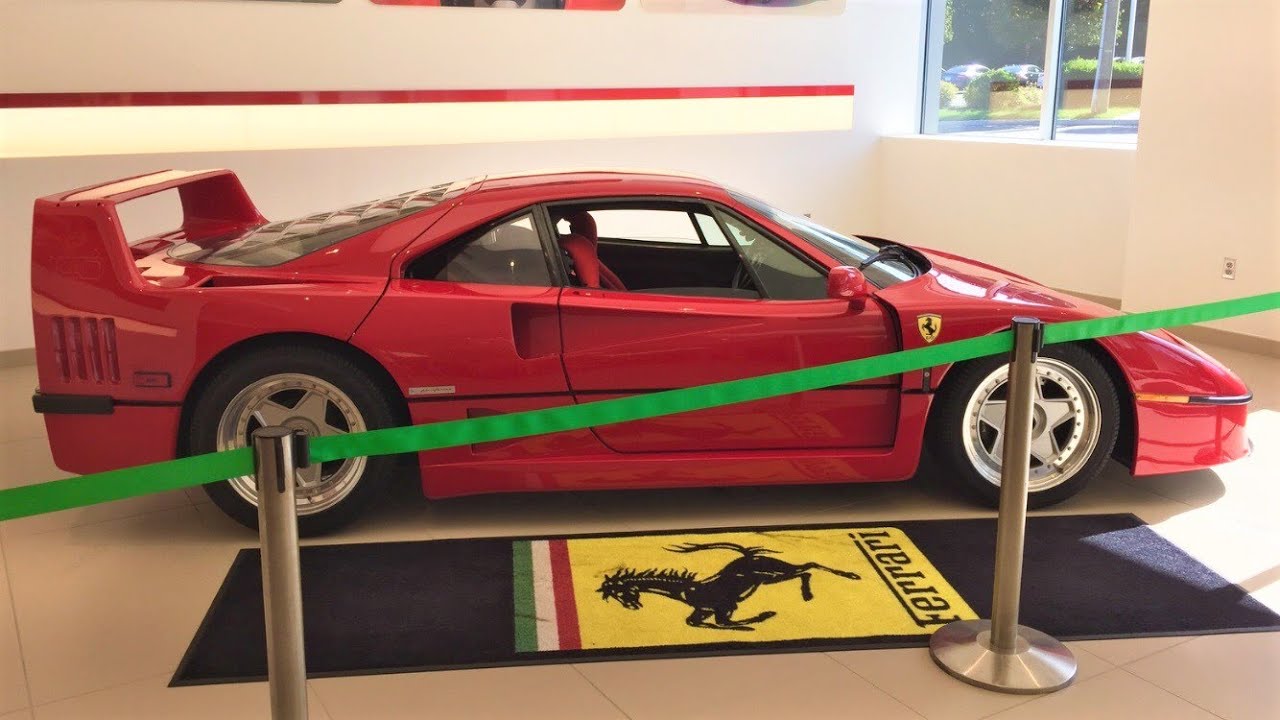 FERRARI F40 - AT FERRARI OF CENTRAL NEW JERSEY (EDISON NJ) FERRARI F40 ...