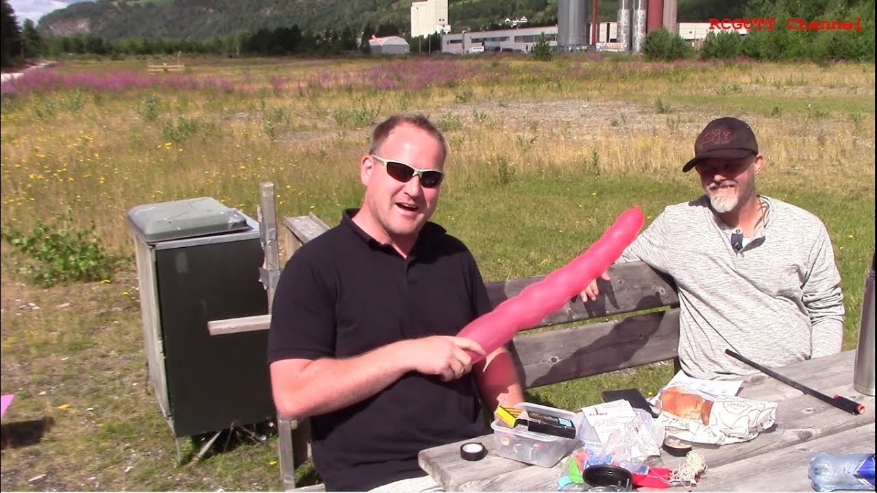 Rocket action - Fun with rockets - Funny gift from a fan - Super day at ...