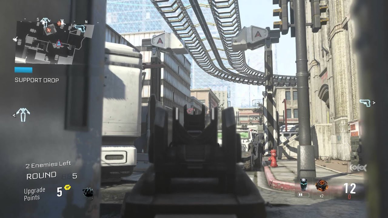 Call Of Duty Advanced Warfare Exo Survival Solo "Detroit" - YouTube