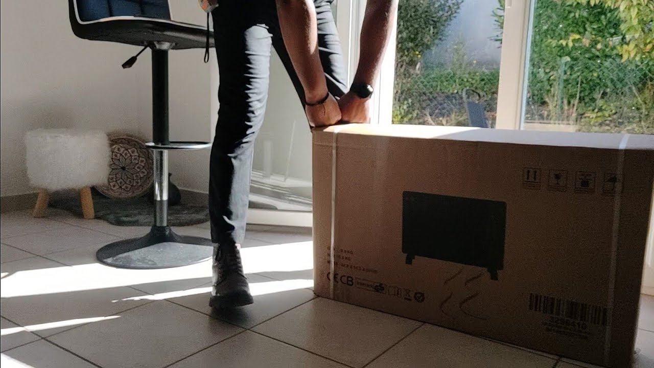 Test radiateur électrique Greaden - partie 1 design - YouTube