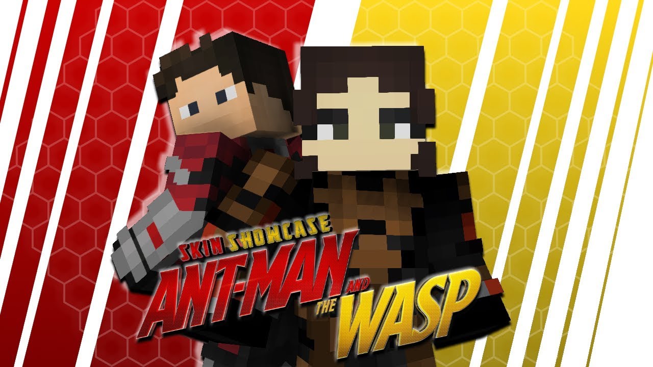 Ant-Man and the Wasp Minecraft Skin pack Release - DOWNLOAD - YouTube