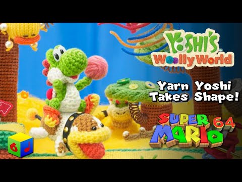 Yoshi's Woolly World - Yarn Yoshi Takes Shape! [SM64 Soundfont Arr ...