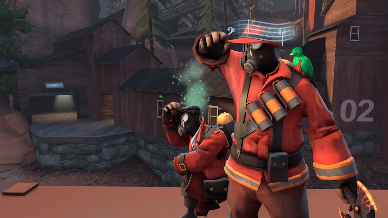 [TF2] Smoking Hot - A Silly Pyro Frag Montage - YouTube