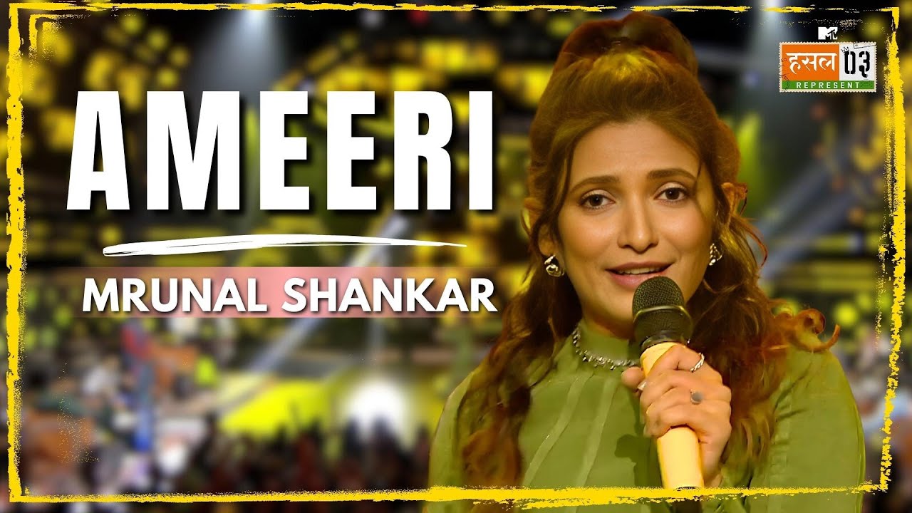 Ameeri | Mrunal Shankar | MTV Hustle 03 REPRESENT - YouTube Music