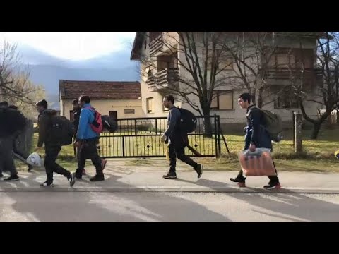 AB'ye ulaşmaya çalışan mültecilerin Bosna Hersek'teki zorlu 'oyunu'