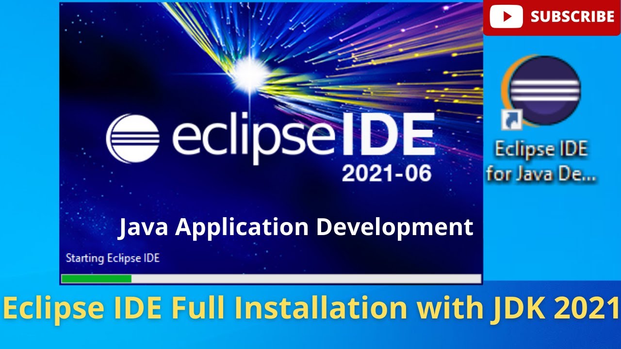 How to Install Eclipse IDE on Window 10 | Latest 2021 Version | JDK ...