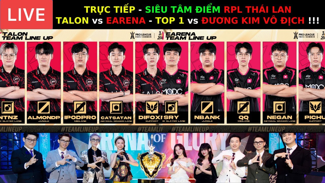 TRỰC TIẾP - FPT Flash vs TDT Esports - Phân Định Top 1!!! - LUỒNG CẢM ...