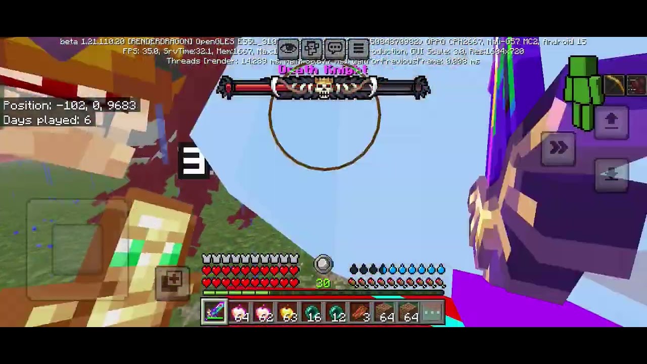 Minecraft RL CRAFT BEDROCK SURVIVAL with max armour and 3 dragons - YouTube