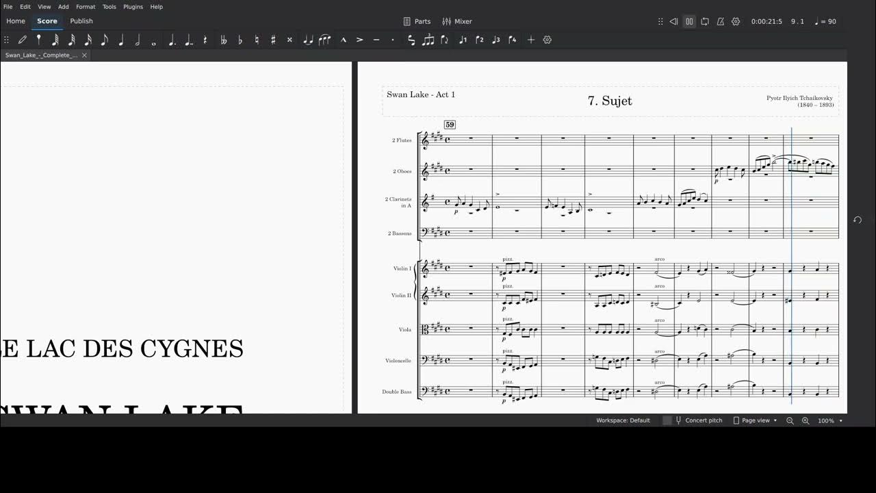 Swan Lake - Complete Ballet - Act 1 - 7. Sujet - YouTube