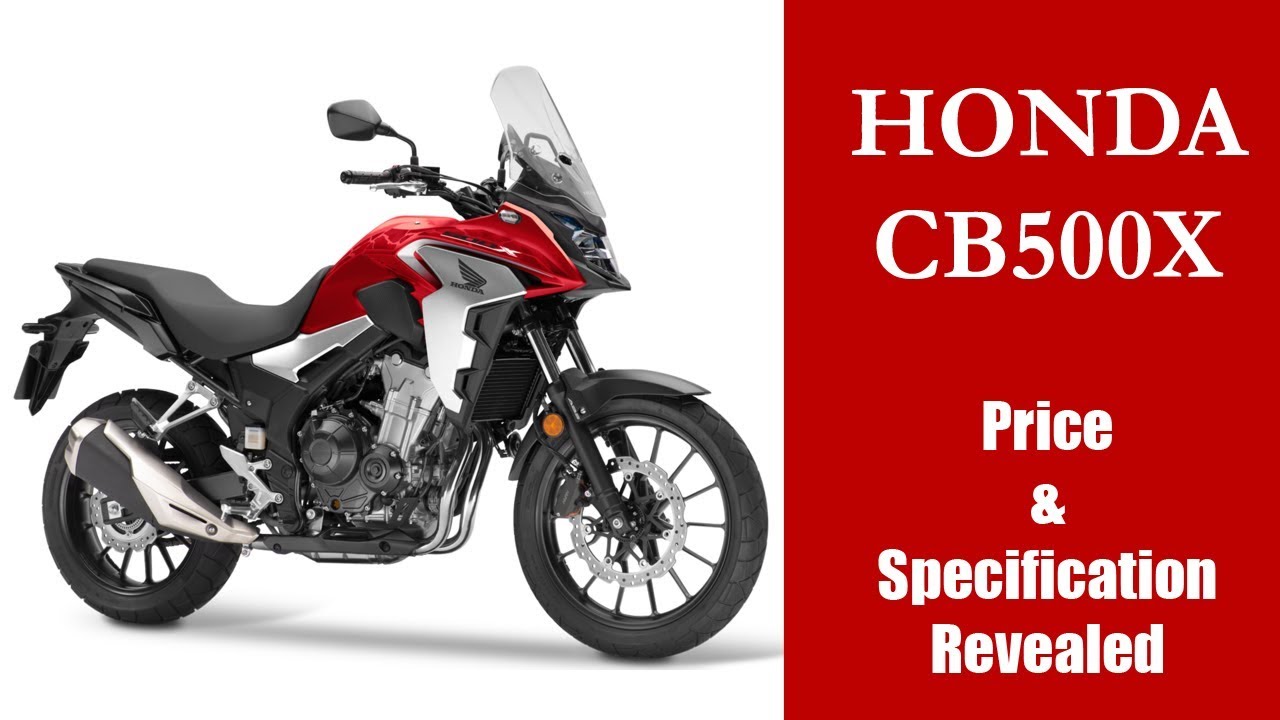 Honda CB500X Price and Launch Time Revealed - YouTube