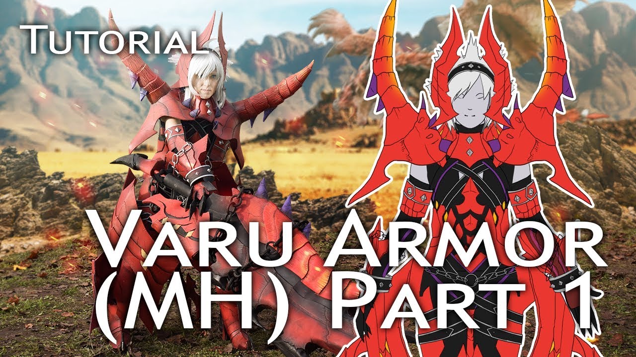 [Tutorial] Varu Armor from Monster Hunter – Intro [Part 1] - YouTube