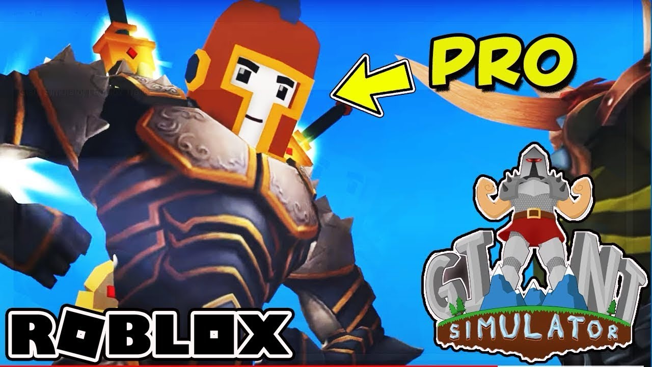 Noob to pro giant simulator (reaching high level) - YouTube