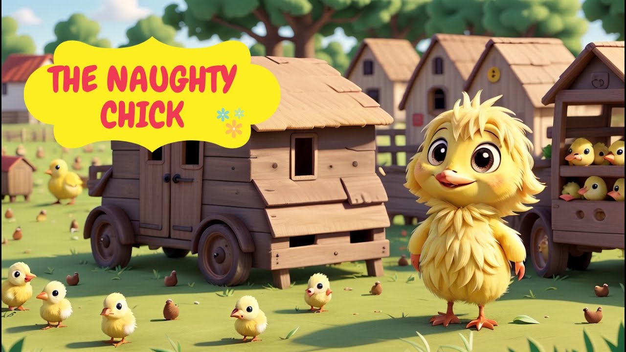 The Naughty Chick Story | #moralstories #animatedstories - YouTube