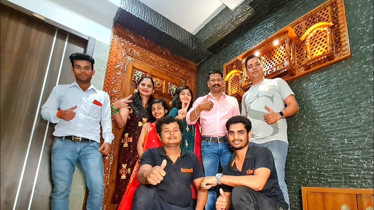 Regency Anantam 2BHK Wada Theme Interior & Design By Rockworth Design ...