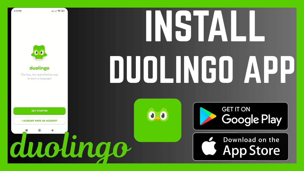 How To Install Duolingo App On Smartphone - YouTube