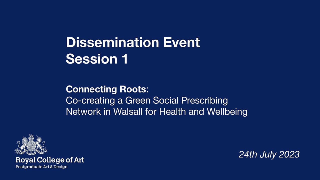 Connecting Roots Dissemination Event - Session 1 - YouTube