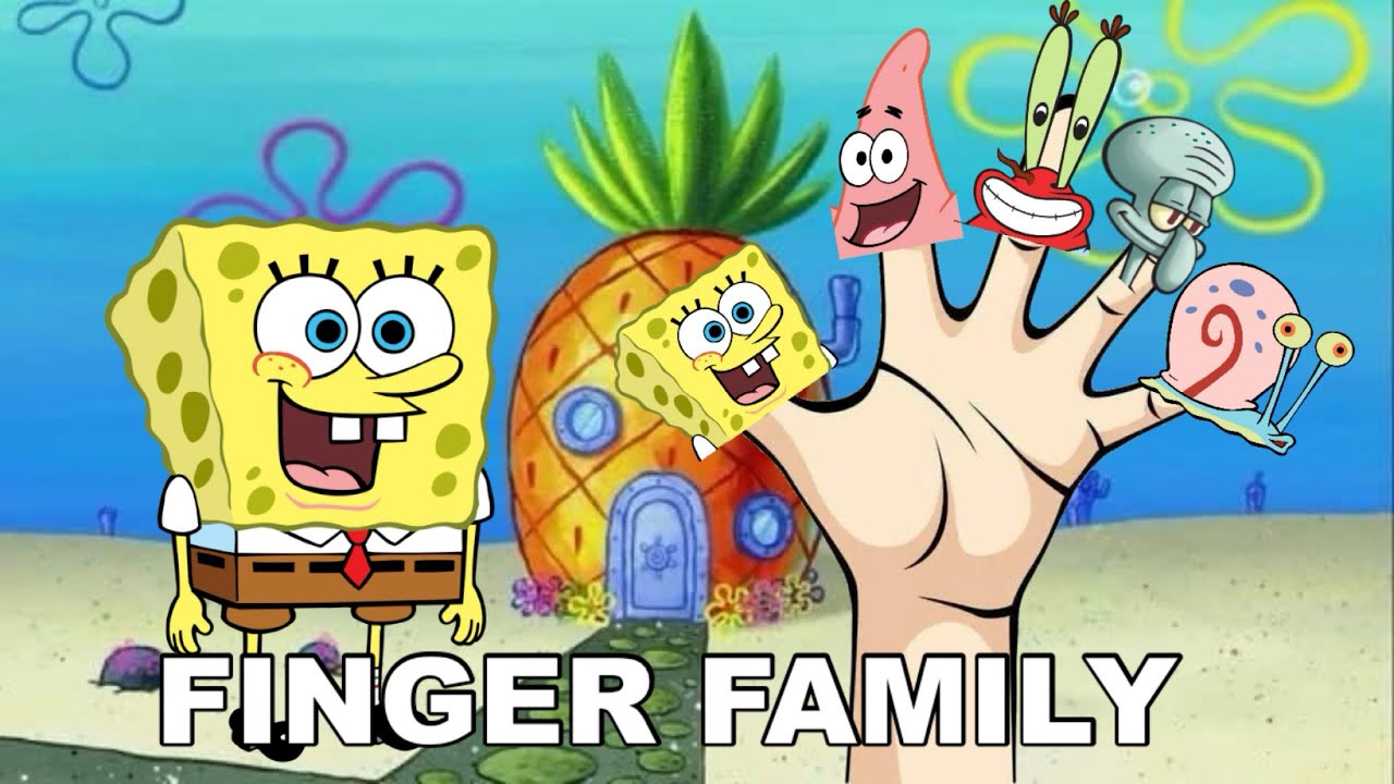 SpongeBob SquarePants Finger Family - YouTube