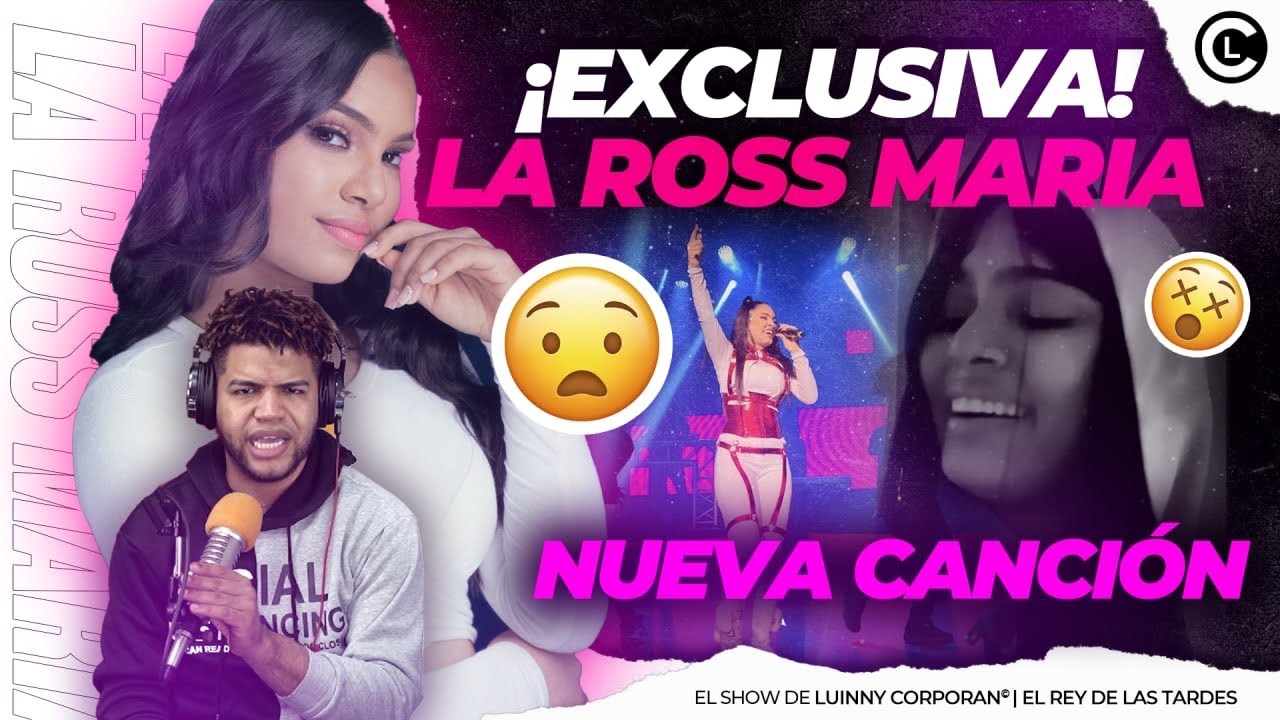 EXCLUSIVA! LA ROSS MARIA CON LA CANCIÓN PARA APECHARSE “LUINNY PRESENTA ...