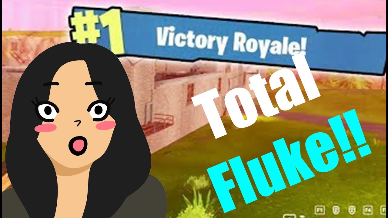 Fortnite Solo Victory - Fluke AF win! - YouTube