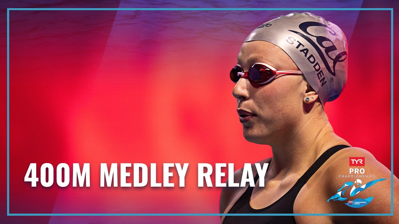 California Aquatics Leads Lanes in Women's 400 Medley Relay | 2023 TYR ...