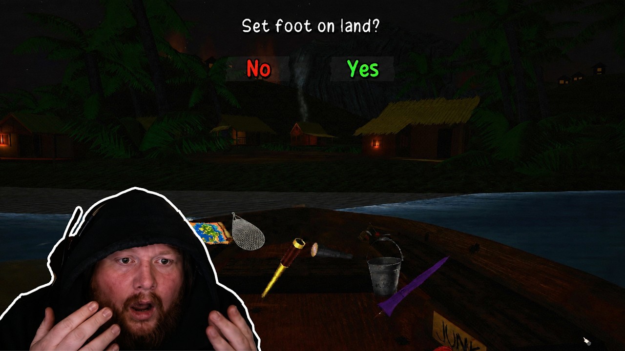 CaseOh SURVIVES The SCARIEST Fishing Game.. - YouTube